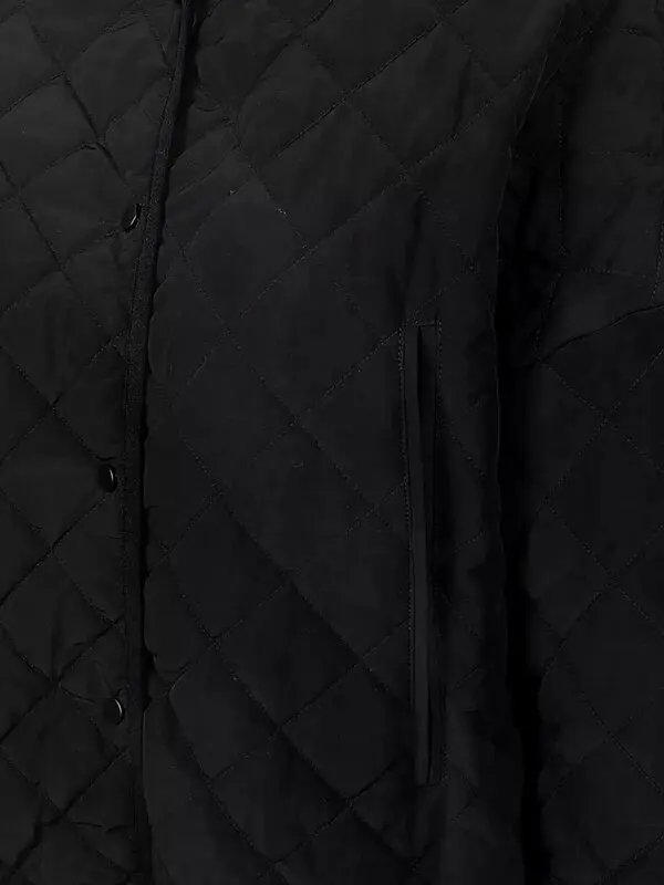 SANDBEIGE Quilted Crew-neck Jacket