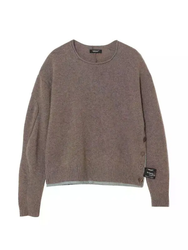 Undercover Ribbed-trim Sweater