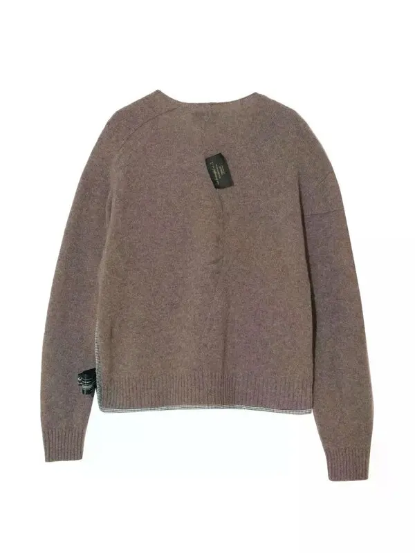 Undercover Ribbed-trim Sweater