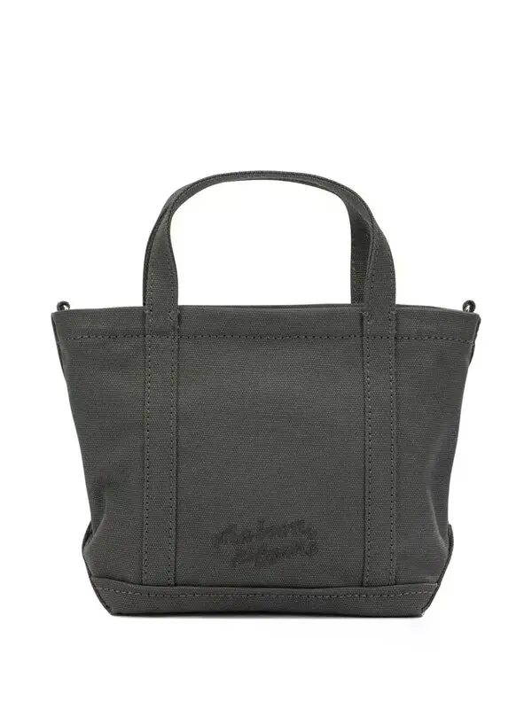 Maison Kitsuné Fox Head Tote Bag - Grey