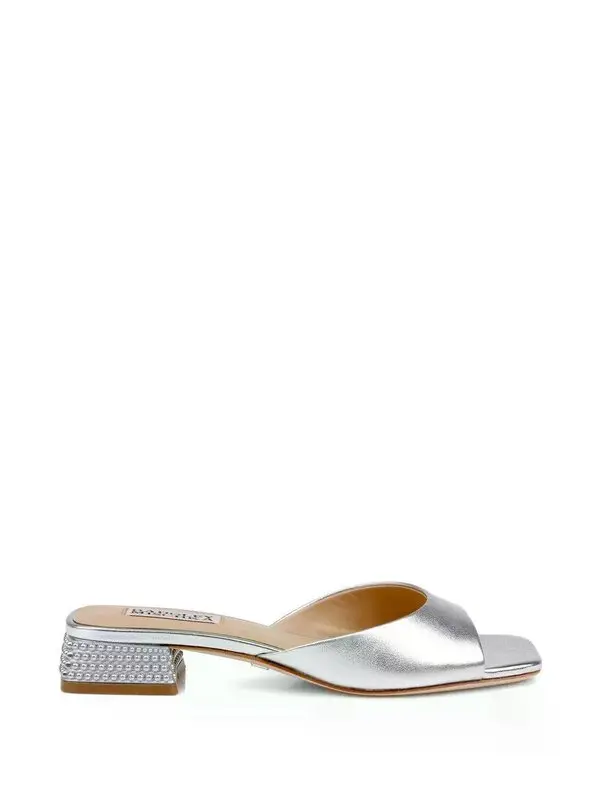 Badgley Mischka Embellished Sandals - Silver