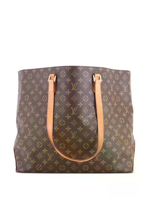 LOUIS VUITTON Cabas Alto Monogram Canvas Tote Bag - Brown