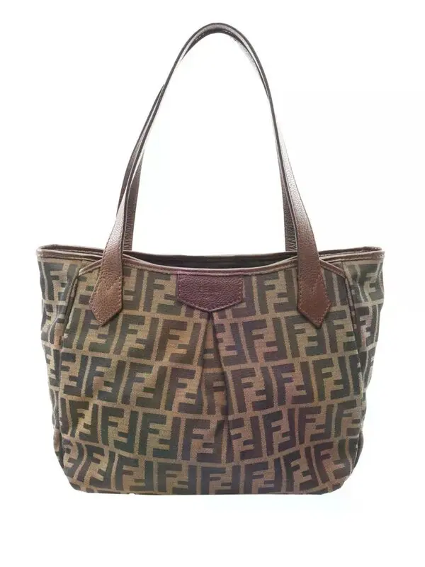 Fendi 2010-2026 Zucca Tote Bag - Brown