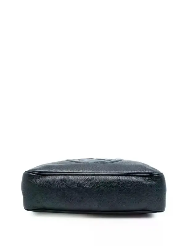 Gucci Leather Soho Chain Shoulder Bag - Black