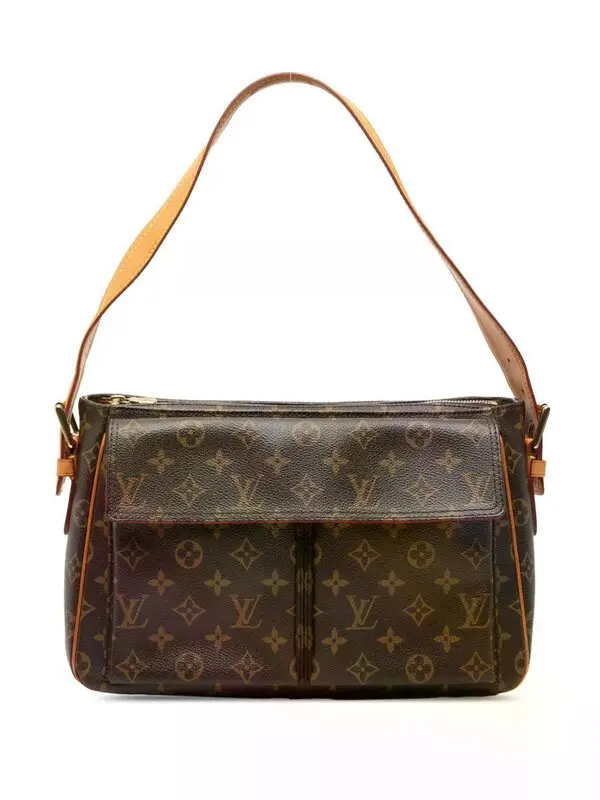 LOUIS VUITTON 2006 Monogram Viva Cite Gm Shoulder Bag - Brown