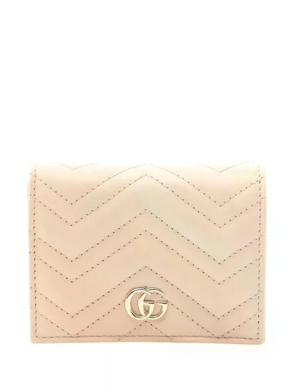 Gucci 2016-2026 Gg Marmont Wallet Small Wallets - Pink