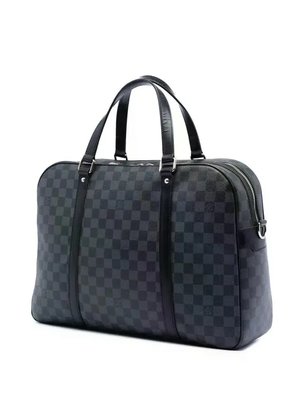 LOUIS VUITTON Damier Graphite Jorn Travel Bag