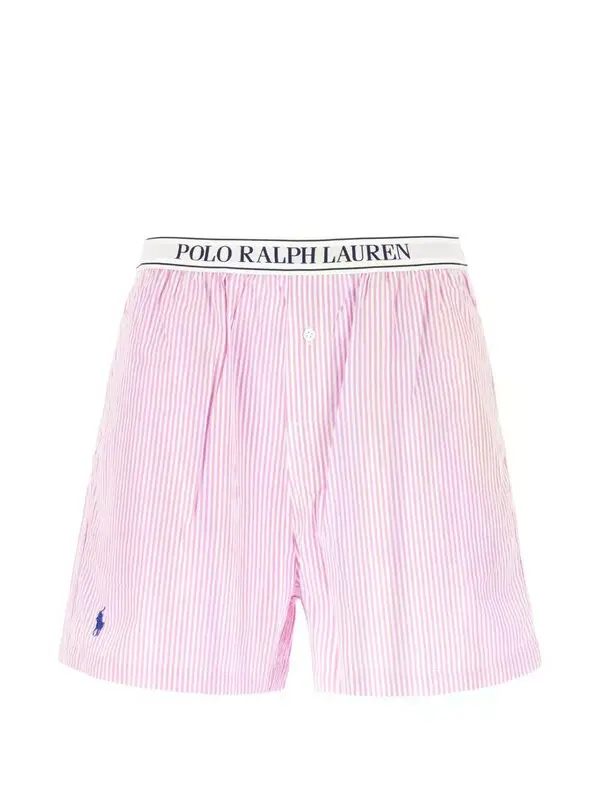 Polo Ralph Lauren Striped Boxer Shorts - Purple