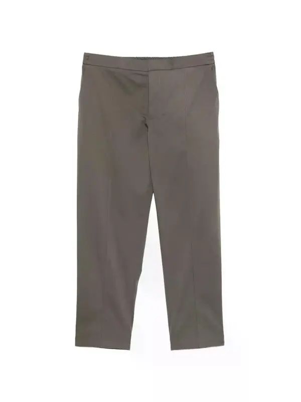 Zegna Front-seams Trousers - Grey
