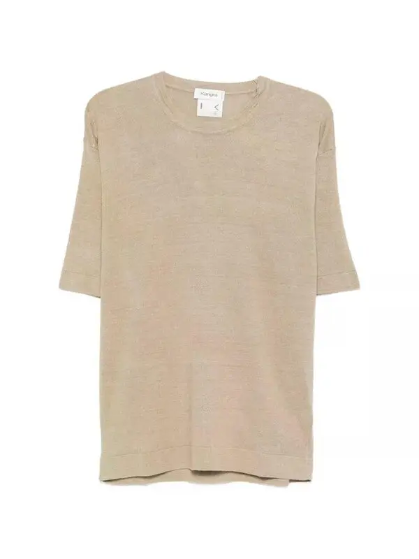 KANGRA Short-sleeves T-shirt - Neutrals