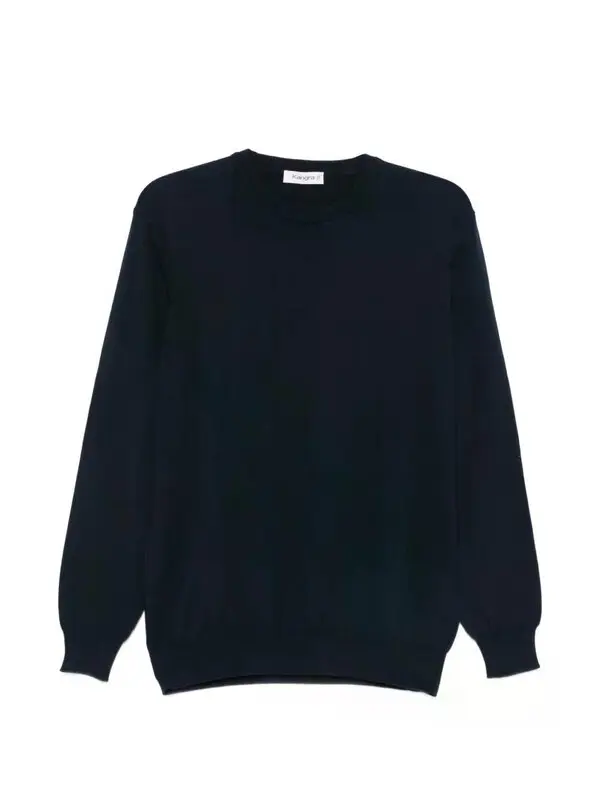 KANGRA Crew-neck Sweater - Blue