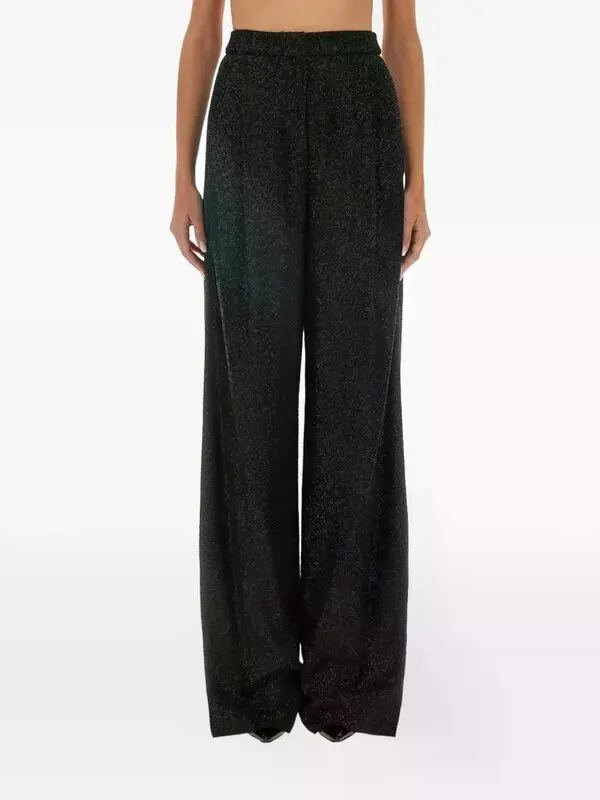 Max Mara Navigli Elasticated-waist Trousers - Black