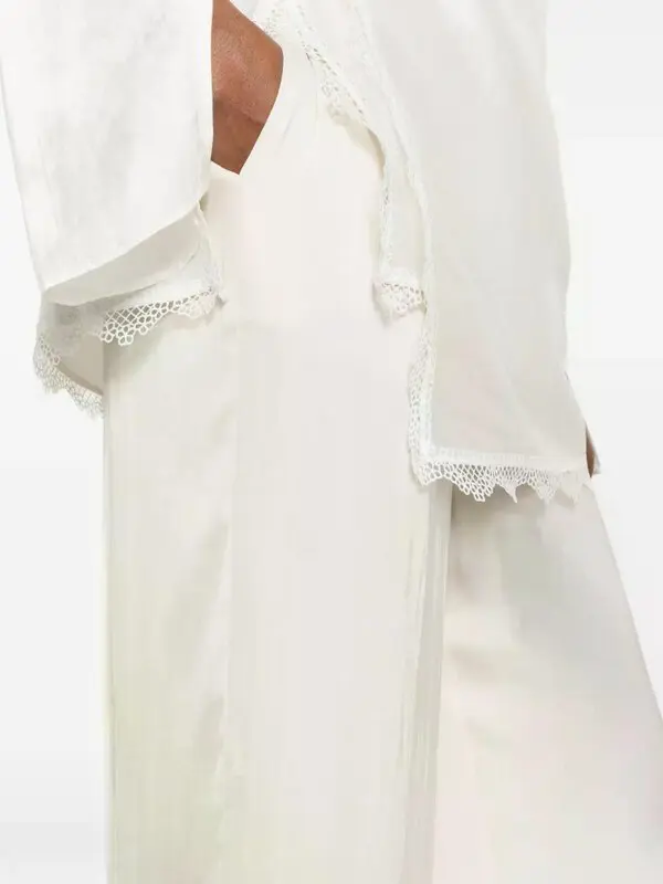 Patrizia Pepe Elastic-waist Wide-leg Pants