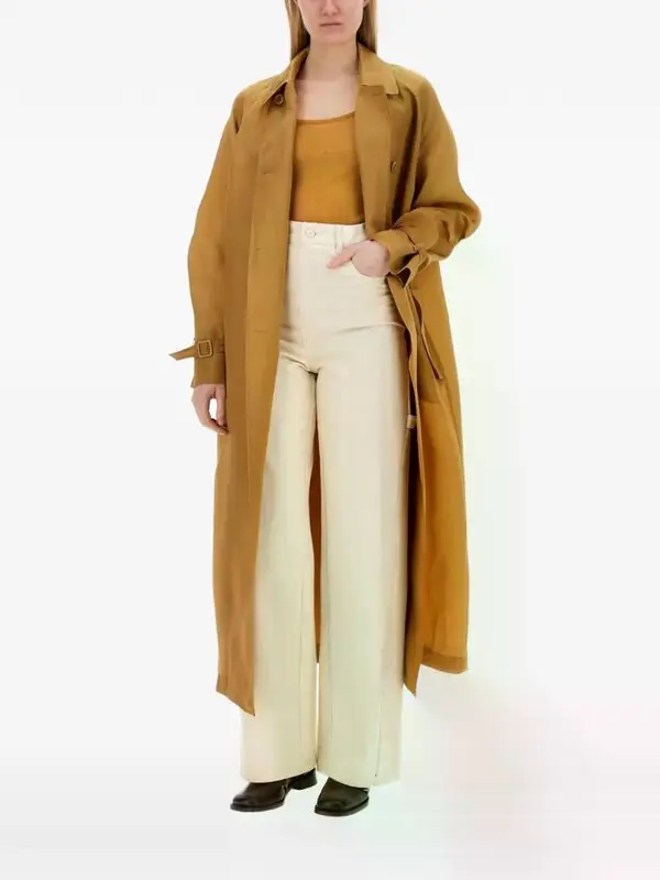 Max Mara Double-breasted Coat - Brown