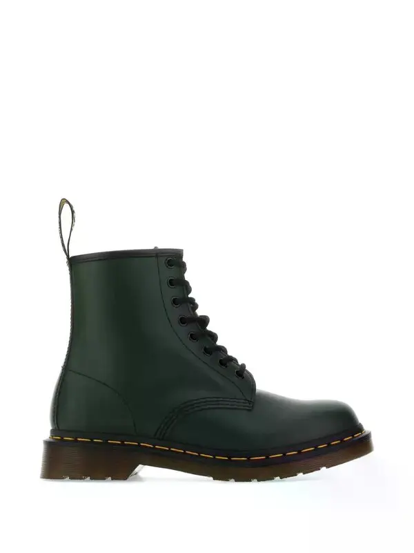 Dr. Martens Leather Boots - Green