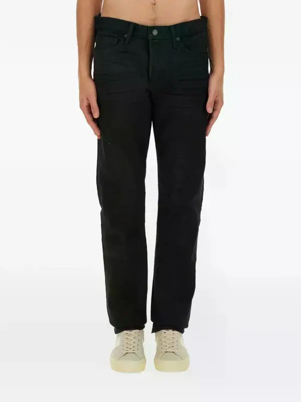 TOM FORD Straight-leg Trousers - Blue