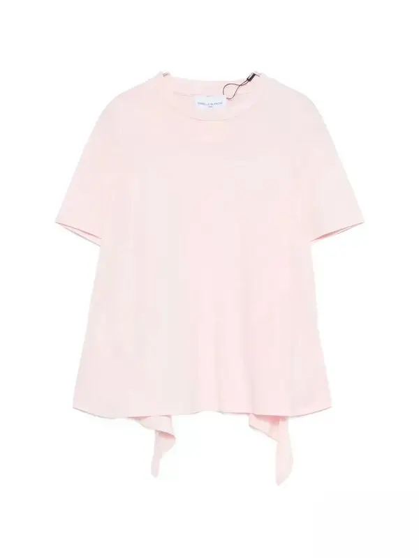ISABELLE BLANCHE Tie-waist T-shirt - Pink