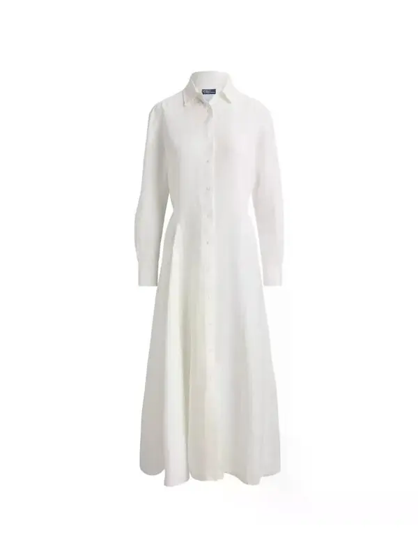 Polo Ralph Lauren Florence A-line Shirt Dress - White