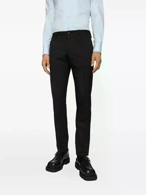Dolce & Gabbana Double-breasted Stretch Wool Martini-fit Suit - Blue