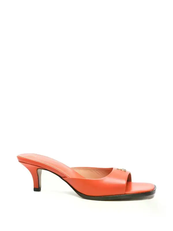 Patrizia Pepe Square-toe Sandals - Orange