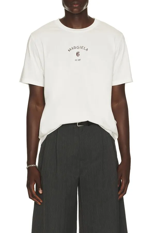MAISON MARGIELA T-shirt In White - Off White