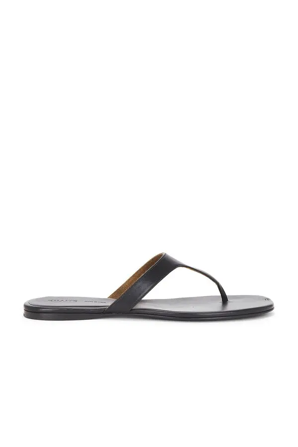 Khaite Archer Thong Sandal - Black