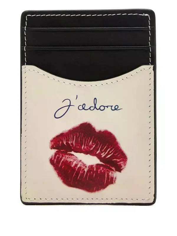 DUKE + DEXTER Dean Kiss Leather Wallet - Black
