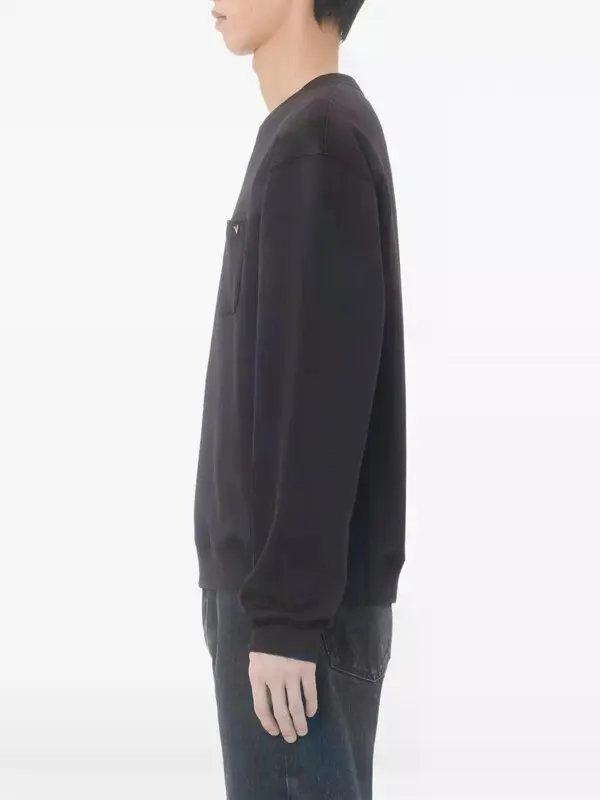 Valentino Garavani Cotton Sweatshirt With Vgold