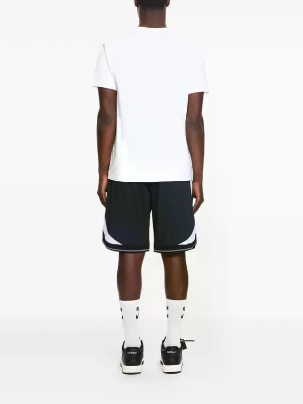 Off-White Logo-embroidered Track Shorts