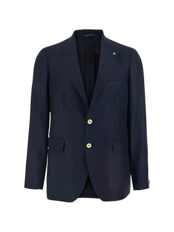 Tagliatore Single-breasted Blazer - Blue