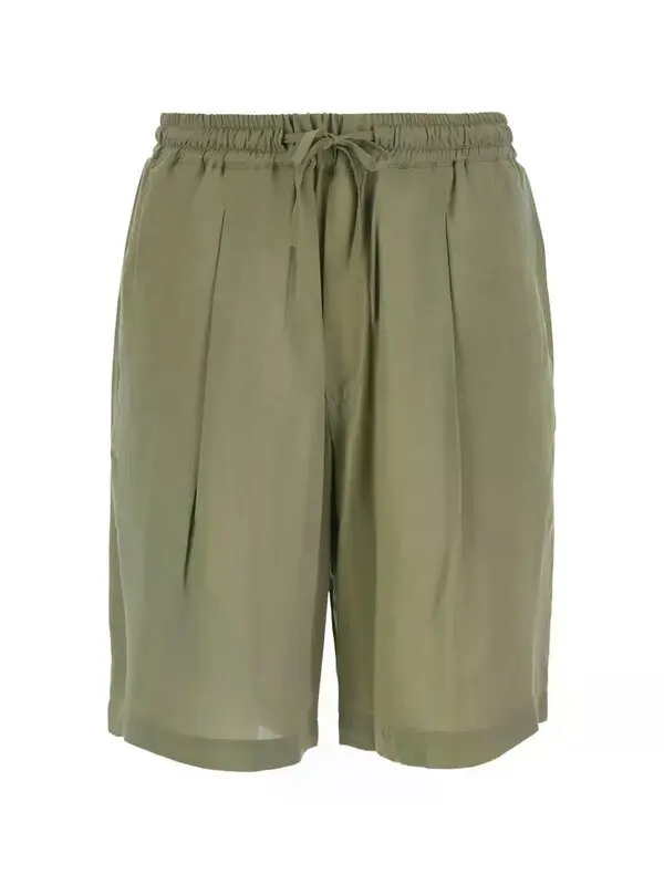 LOW BRAND Drawstring Shorts - Green