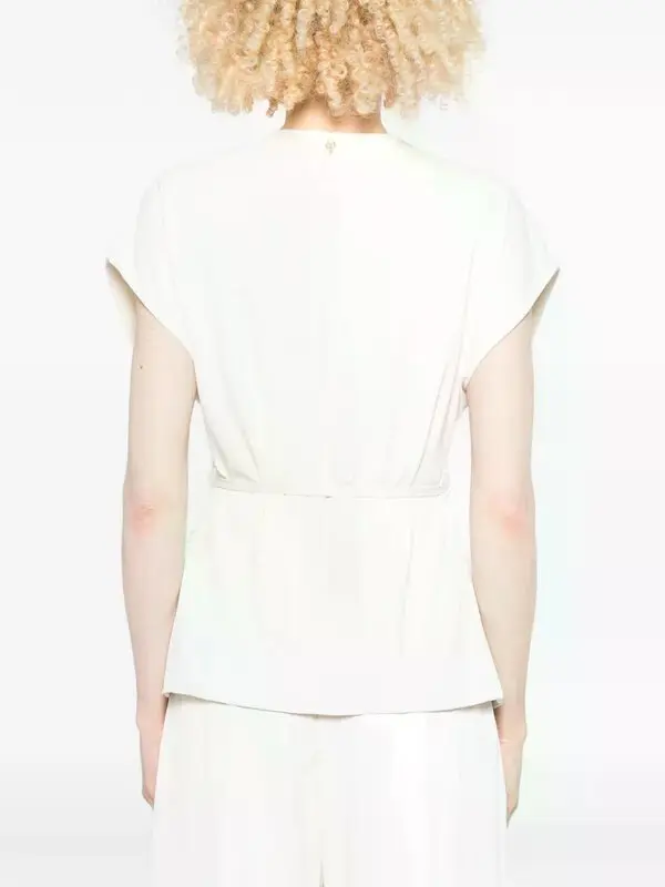 PHILIA LOFT Drawstring Waist Gilet