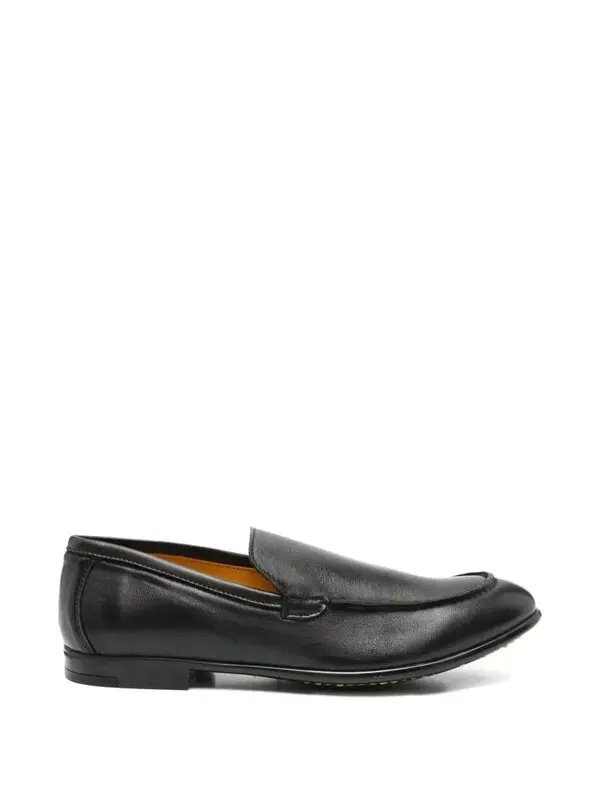 FRATELLI RENNELLA Leather Loafers - Black