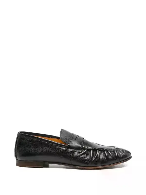 FRATELLI RENNELLA Leather Loafers - Black