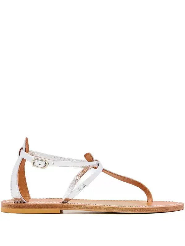 K.JACQUES Buffon Adjustable-strap Sandals - White