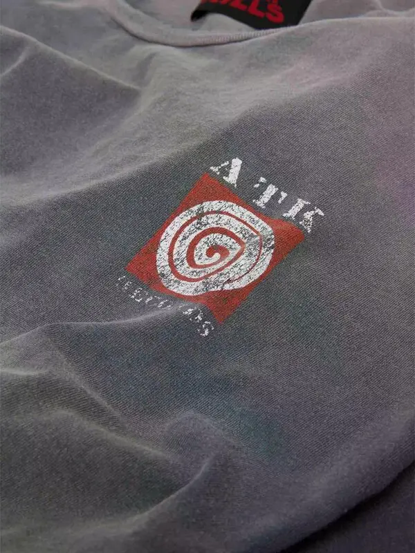 GALLERY DEPT. Graphic-print Distressed T-shirt - Grey