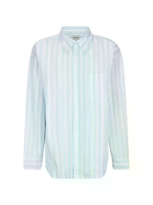 Carhartt Work In Progress Striped Shirt - Blue
