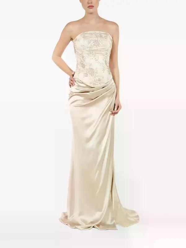 ALEXIA & ANTONIA Embellished Lace Top