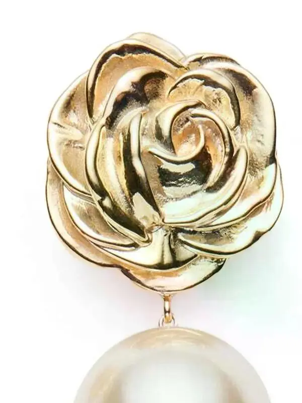 Magda Butrym Rose-detail Drop Earrings