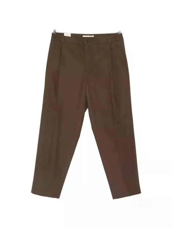 BRIGLIA 1949 Pleated Trousers - Brown