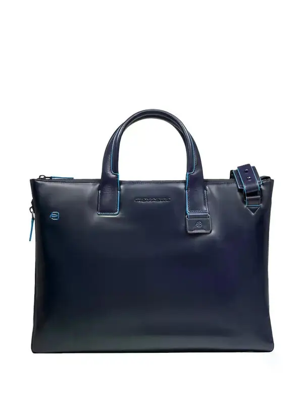PIQUADRO Expandable Laptop Bag - Blue