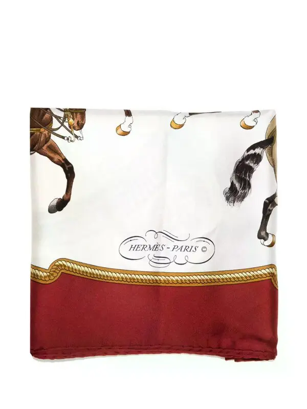 Hermès 1993 Reprise Silk Scarf
