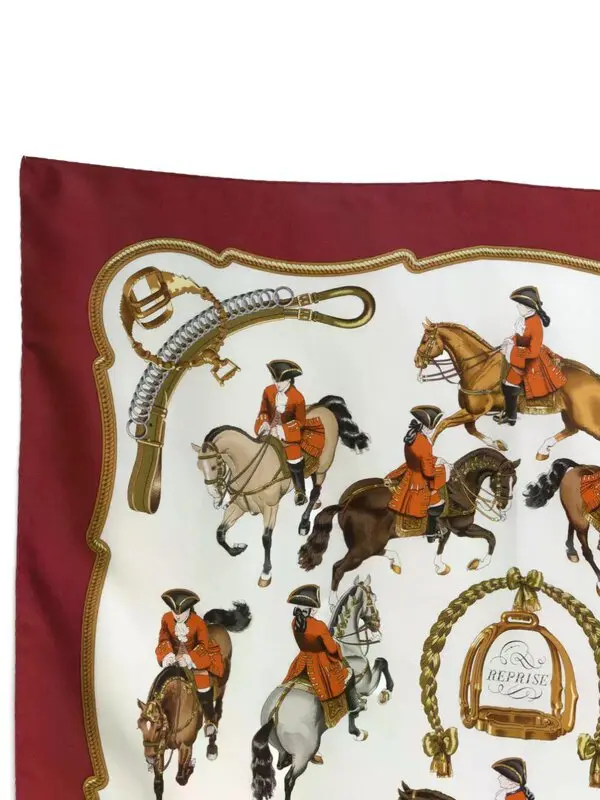 Hermès 1993 Reprise Silk Scarf