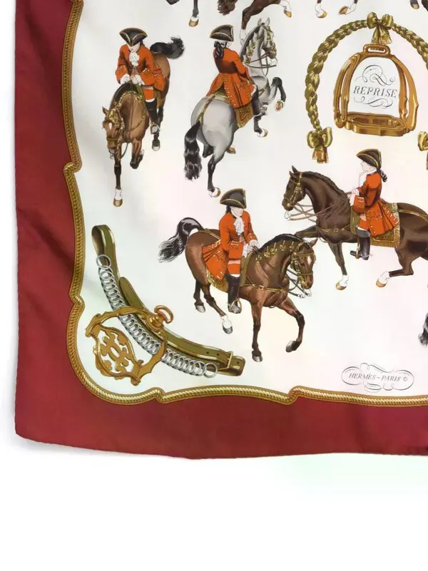 Hermès 1993 Reprise Silk Scarf
