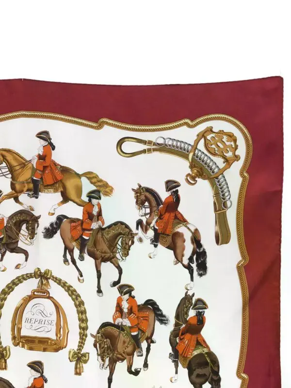 Hermès 1993 Reprise Silk Scarf