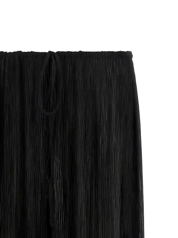ALLIS BEACHWEAR Pleated Drawstring Trousers