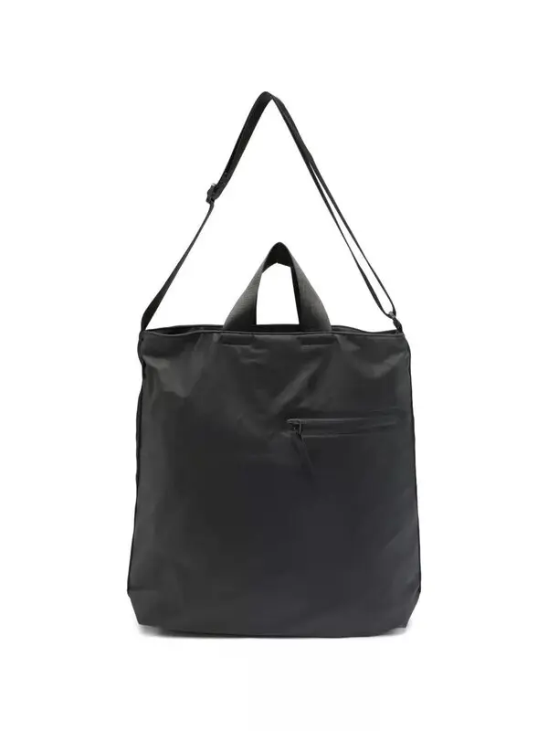 Rains Zip-pocket Tote Bag - Black