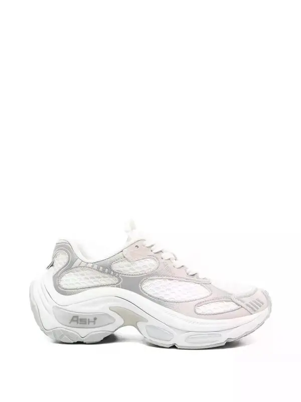 Ash Mesh Panelled Sneakers - White