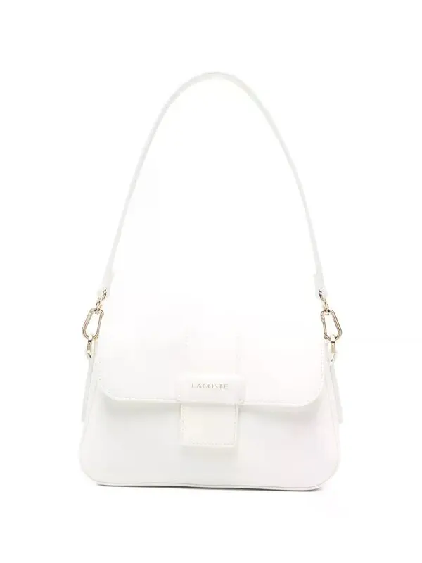 Lacoste Small Flap Shoulder Bag - White