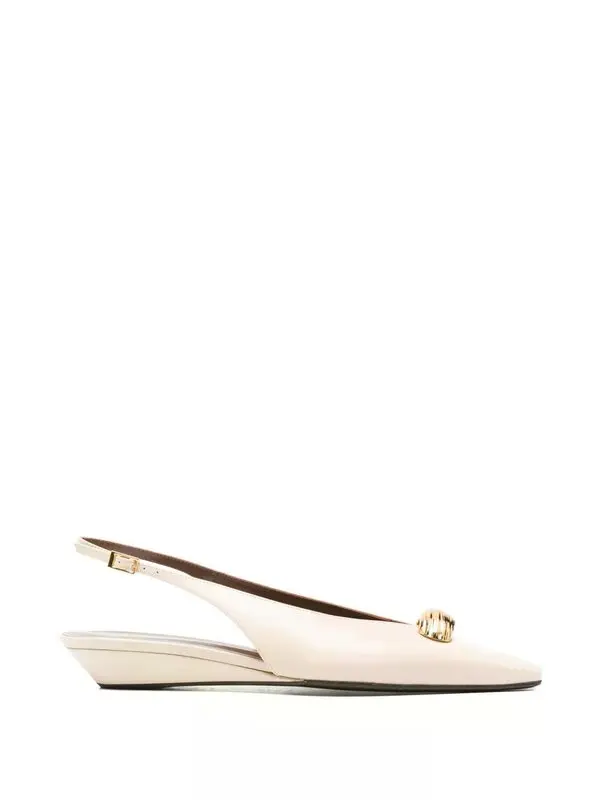GIUSEPPE ZANOTTI Gold-tone Detail Sandals - Neutrals